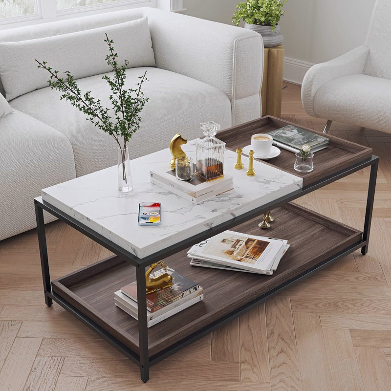 Modern Coffee Table For Living Room With Storage